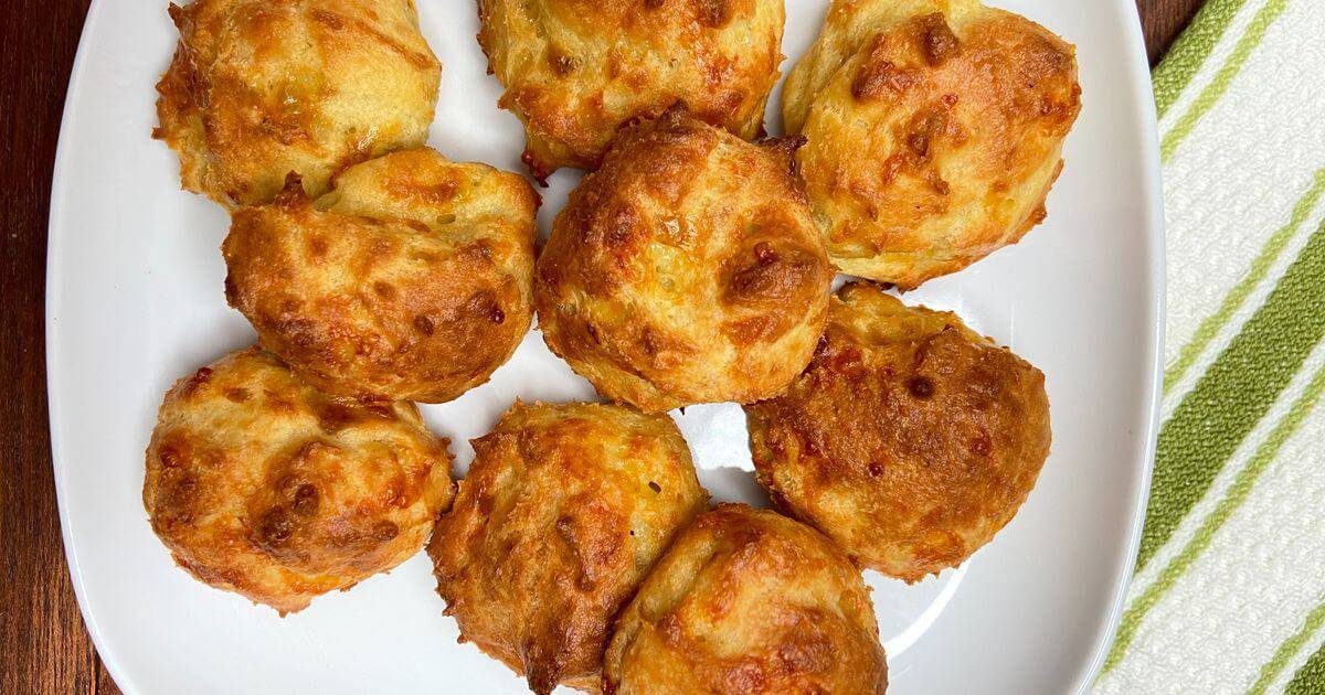 Gougères Gruyère - French Appetizer Recipe - Maplewood Road
