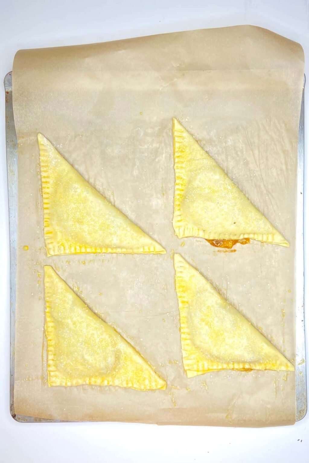 Peach Mango Turnovers - Maplewood Road