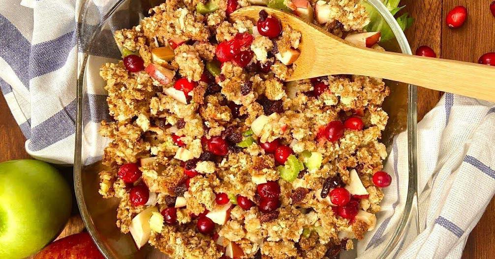 Thanksgiving Stuffing with Fruit (you'll be thankful!) - Maplewood Road