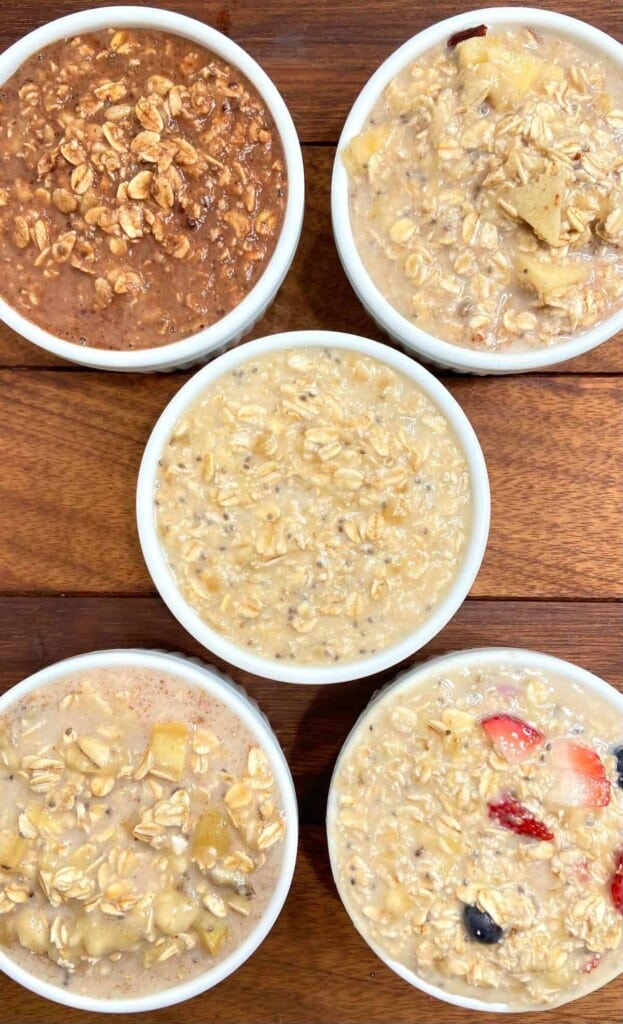 Single Serve Baked Oatmeal - 5 Ways! - Maplewood Road