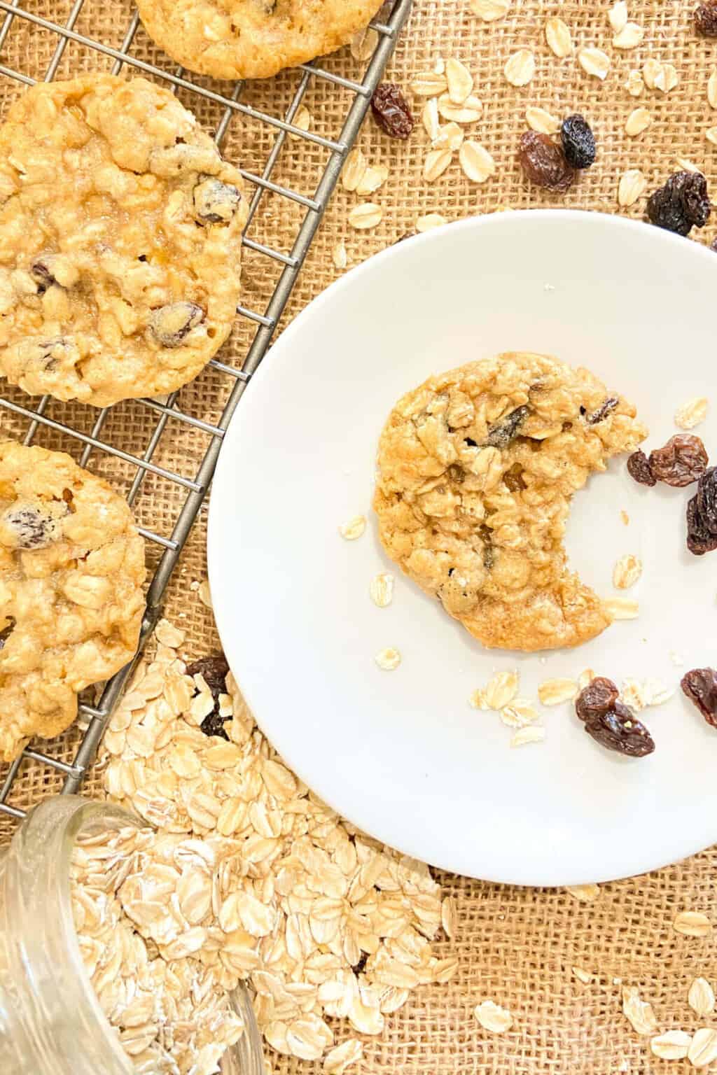 The Best Oatmeal Raisin Cookies (Soft, Chewy & Easy) - Maplewood Road