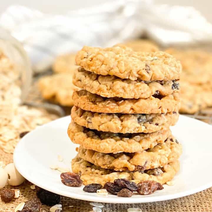 Soft and Chewy Oatmeal Raisin Cookies - Maplewood Road