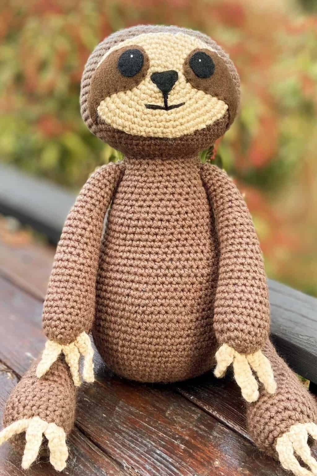 Crochet Sloth - Maplewood Road