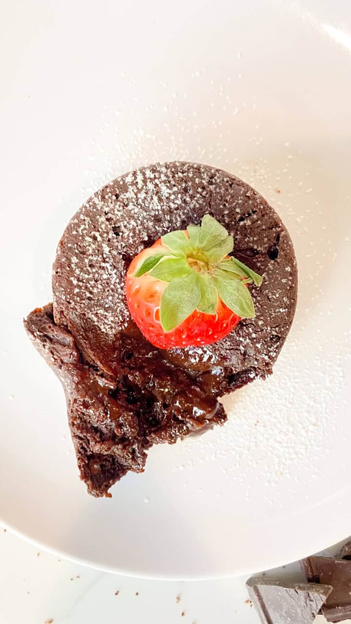 Chocolate Molten Lava Cake - Maplewood Road