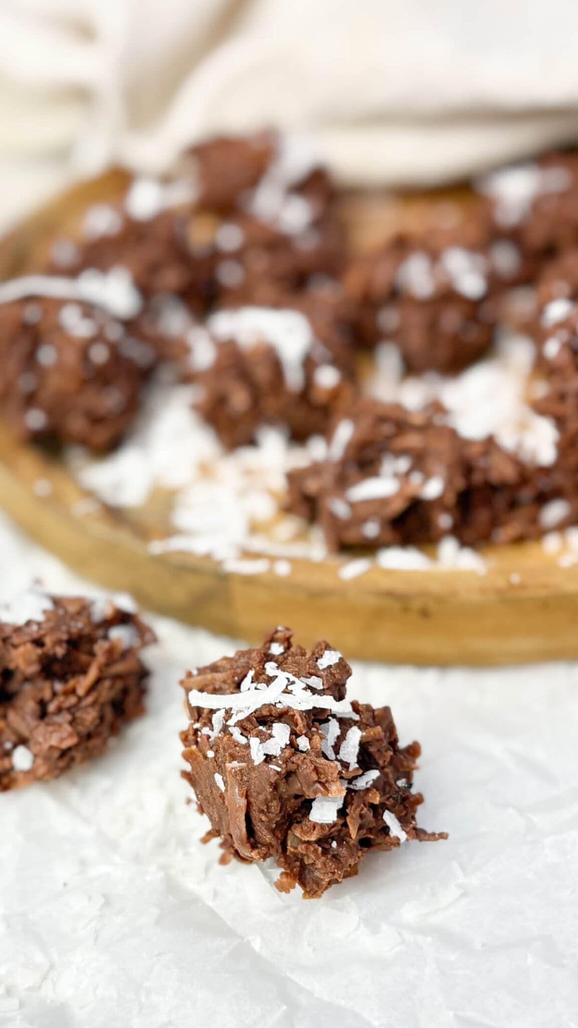 Chocolate Coconut Clusters - Maplewood Road